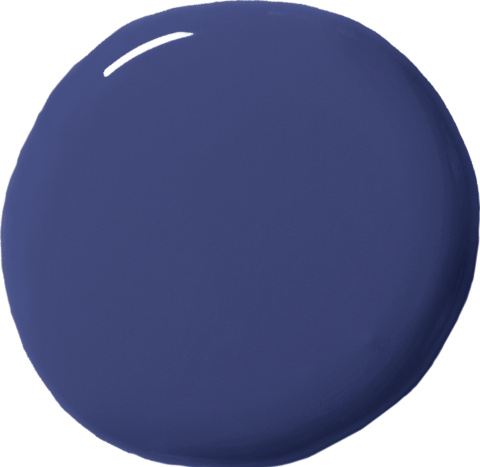 Napoleonic Blue Wall Paint - Knot Too Shabby Furnishings
